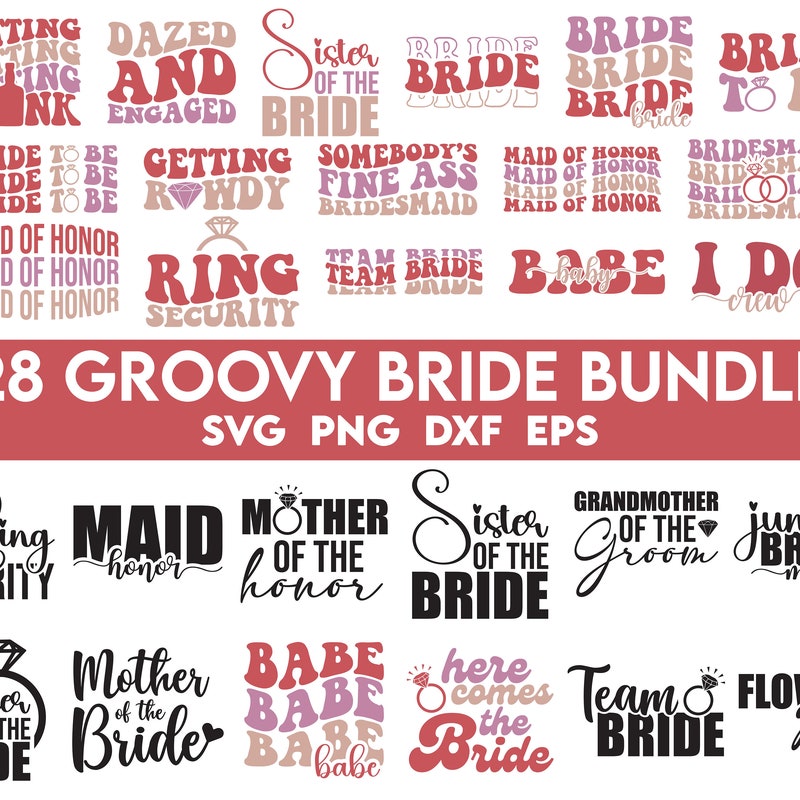 Groovy Bachelorette Svg - Etsy