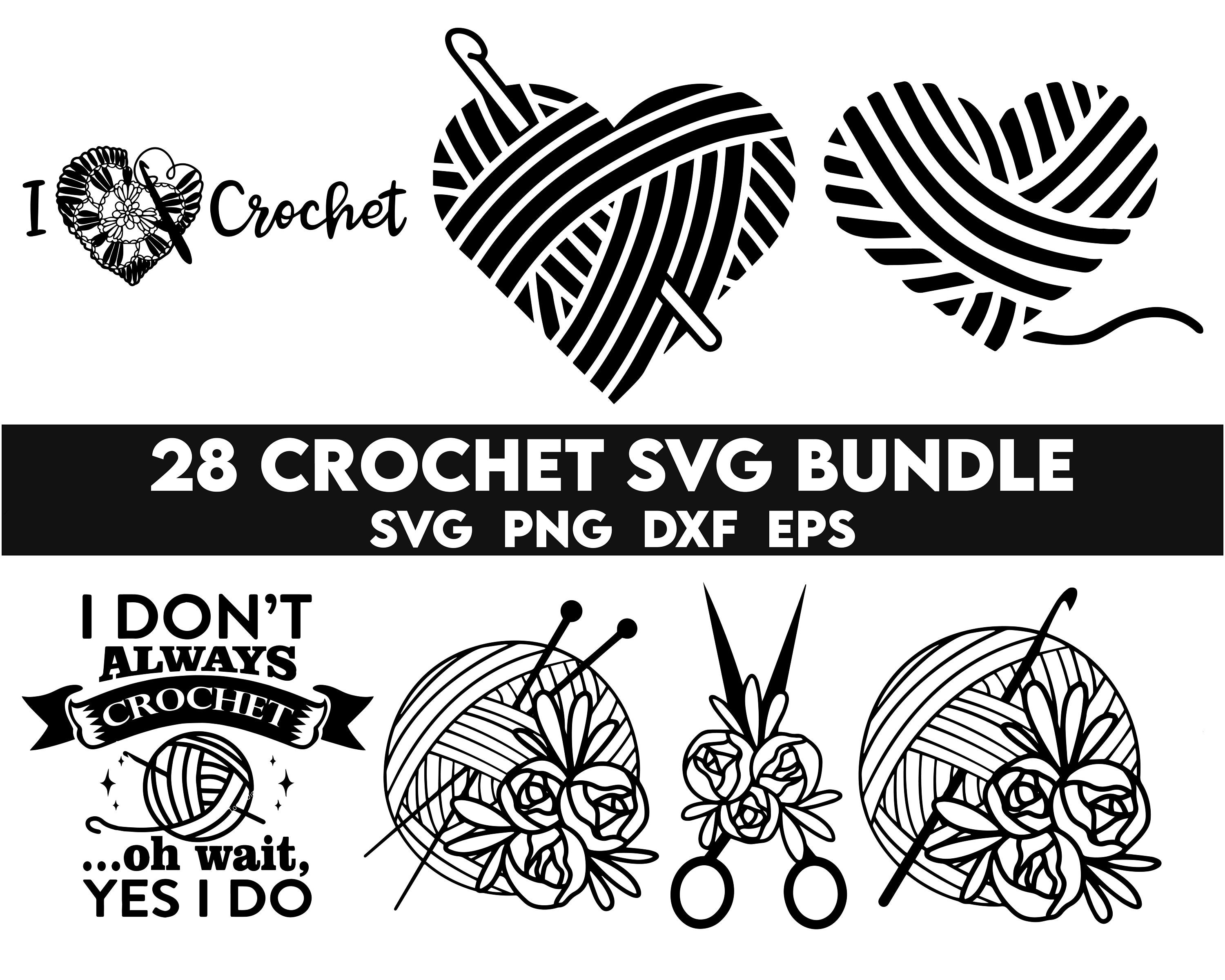 Crochet Svg Bundle, Crochet SVG, Crochet Quotes SVG, Hook Svg, Yarn Svg ...