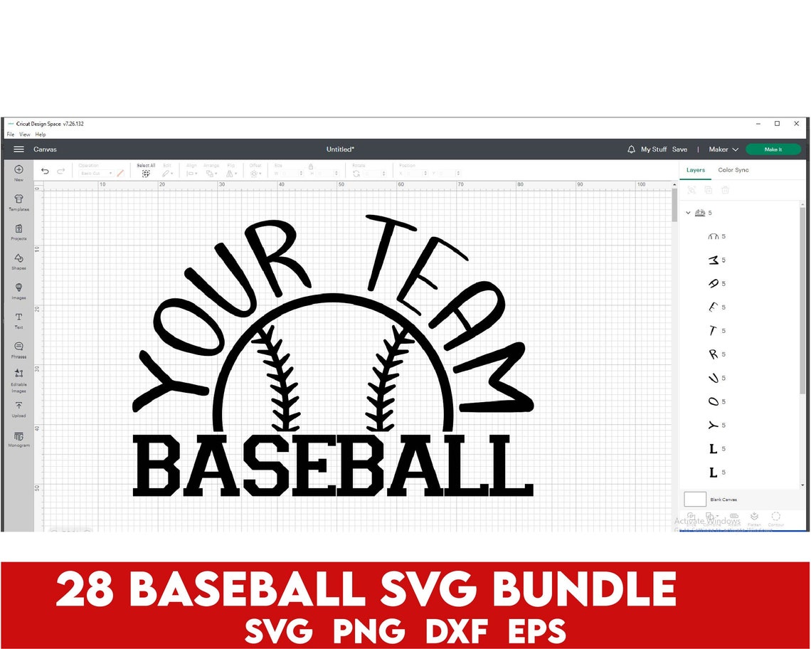 Baseball Svg Bundle, Baseball Team Template Svg, Baseball Team Shirts ...