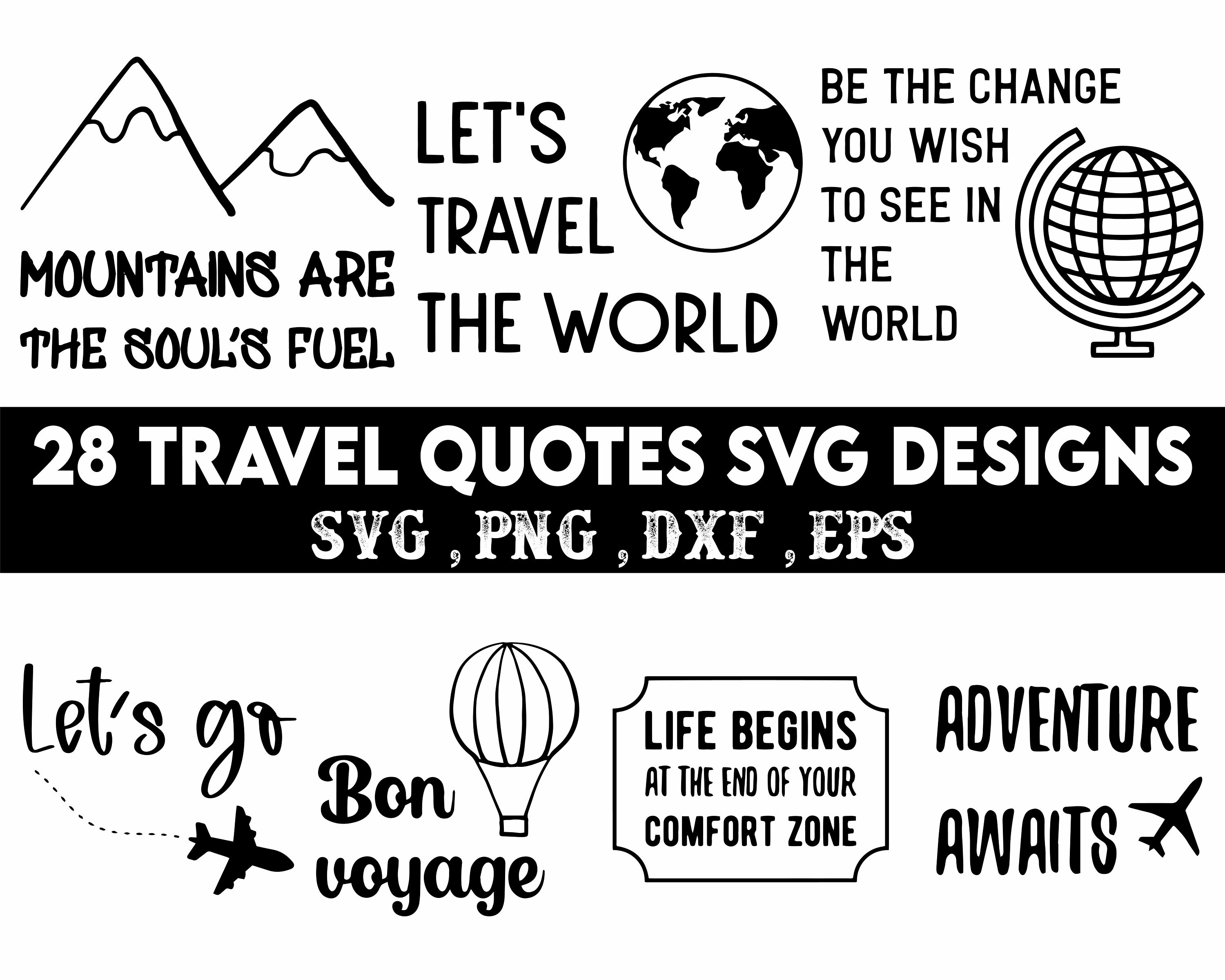 Travel Svg Bundle, Adventure Svg, Travel Art Prints, Adventure Art ...