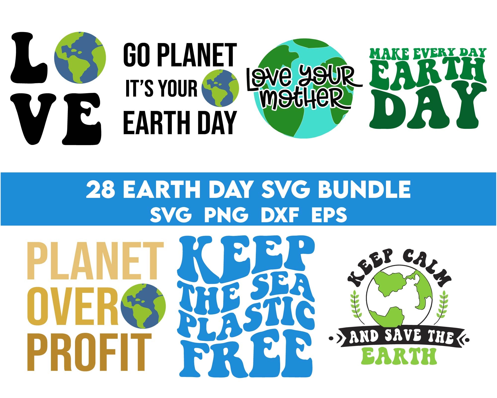 Earth Day Svg Png Bundle Earth SVG Recycle SVG Earth Day - Etsy