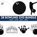 Bowling SVG Bundle, Bowling PNG Bundle, Bowling Clipart, Bowling ...