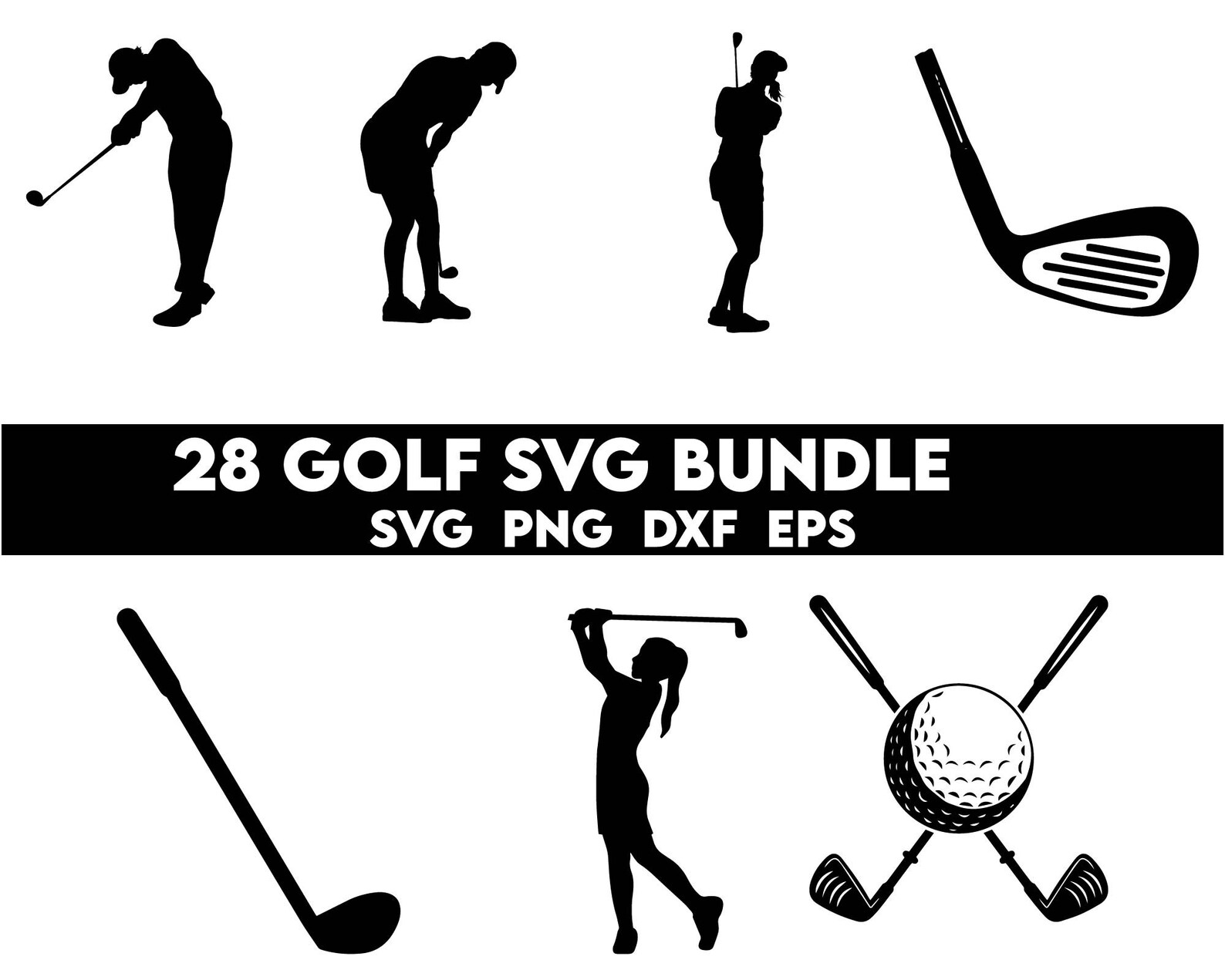 Golf Svg Bundle Golf Club Svggolf Ball Svg Golf Monogram - Etsy