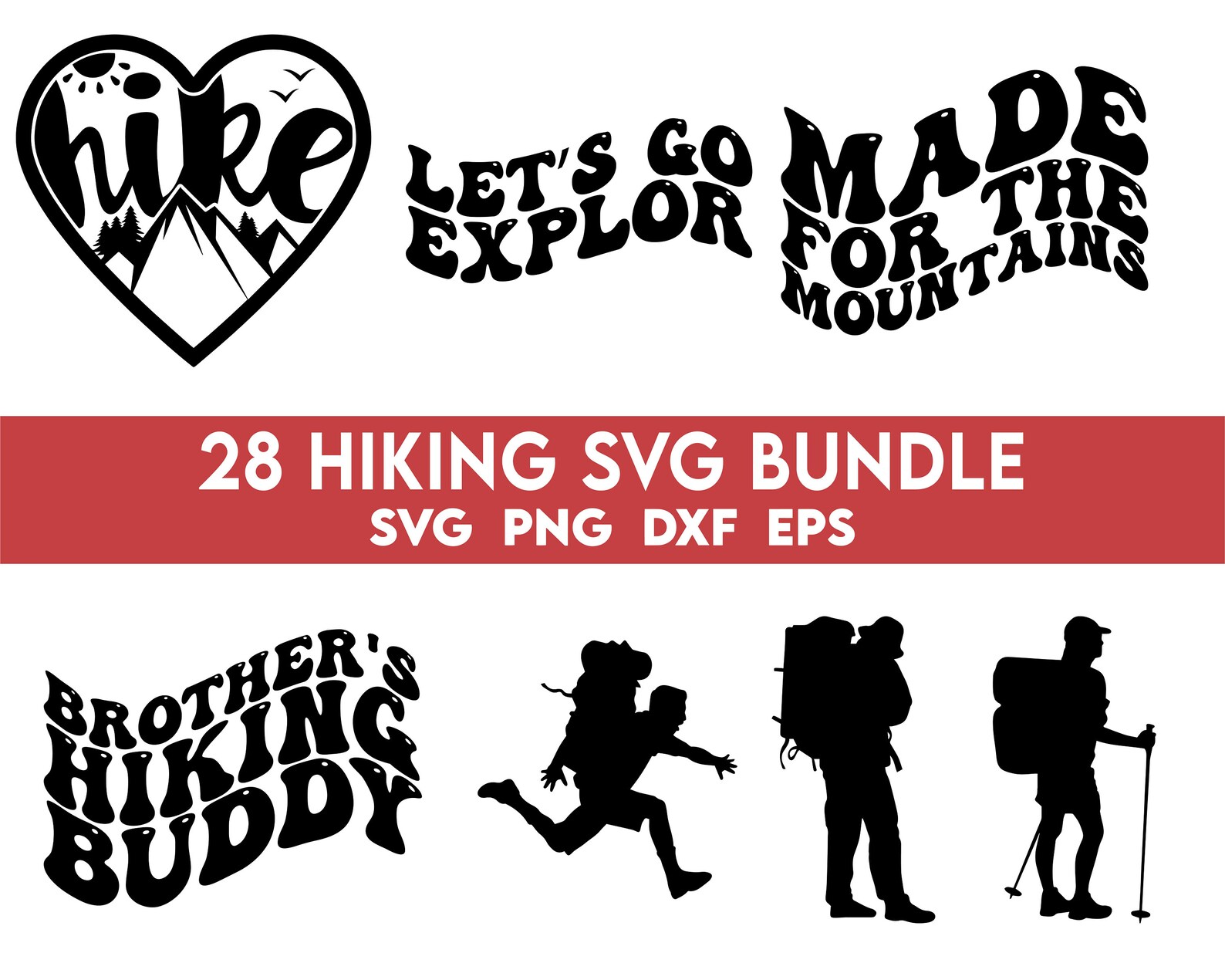 Hiking Svg Bundle, Take a Hike Svg, Outdoors Svg, Hiker Svg Png ...