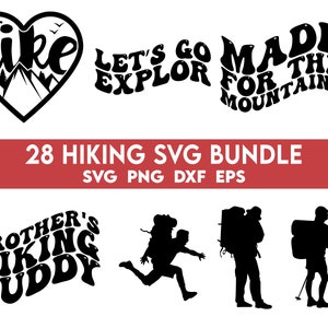 Hiking Svg Bundle, Take a Hike Svg, Outdoors Svg, Hiker Svg Png ...