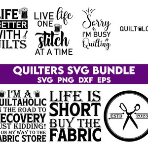 Quilters SVG Bundle, Quilting Svg, Quilting Shirt Quote Svg, Funny ...