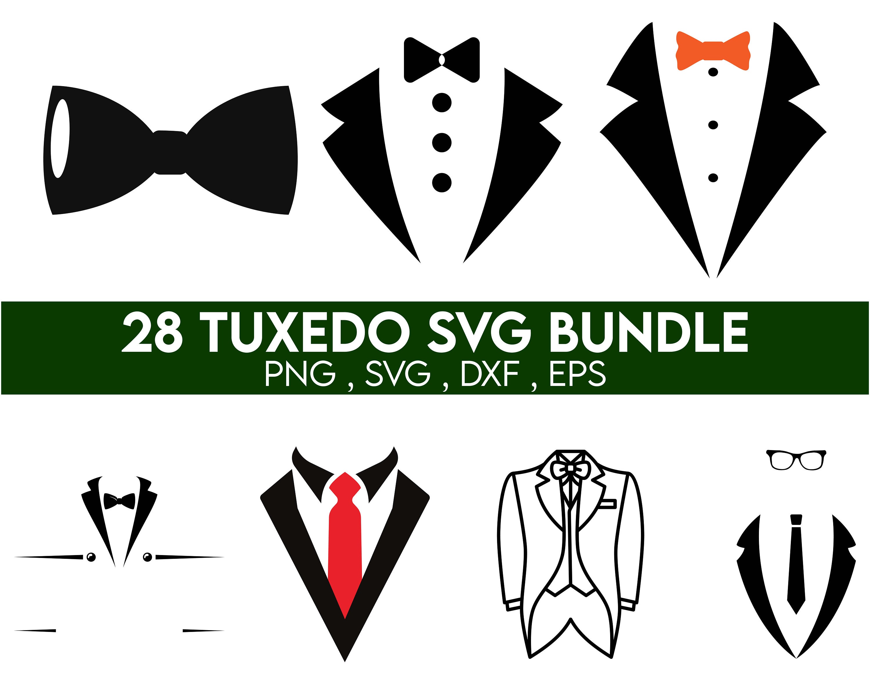 Tuxedo SVG Bundle Tuxedo SVG Tuxedo Png Bundle Tuxedo - Etsy Singapore