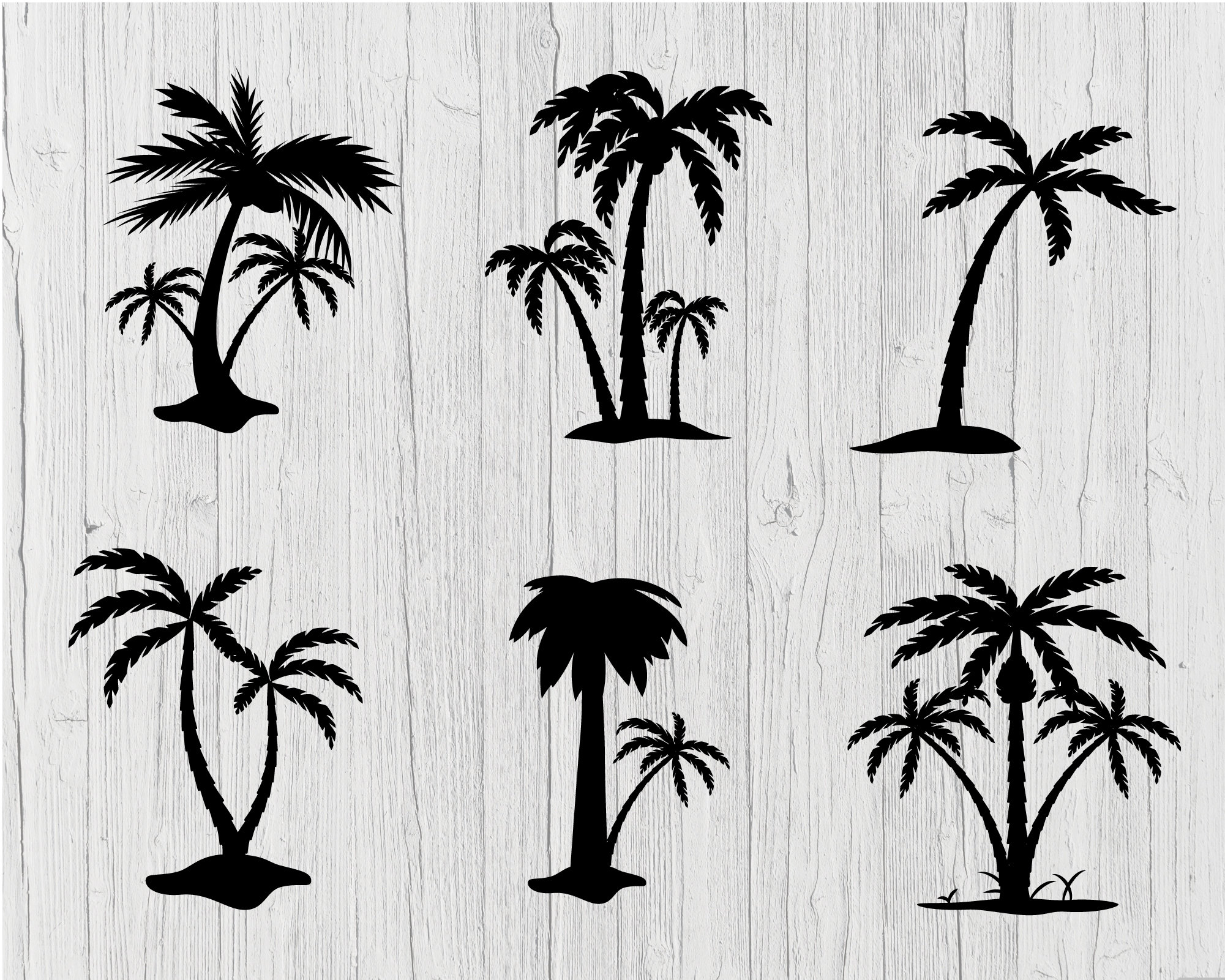 Palm Tree SVG Bundle Palm Trees Designs Palm Beech Svg Palm - Etsy