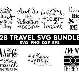 Travel SVG Bundle, Adventure Svg, Travel Art Prints, Adventure Art ...