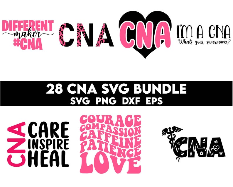Cna Svg Bundle Nurse Svg Nursing Svg Nurse Life Svg - Etsy