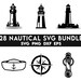 Nautical SVG Bundle, Nautical PNG Bundle, Nautical Clipart, Nautical ...