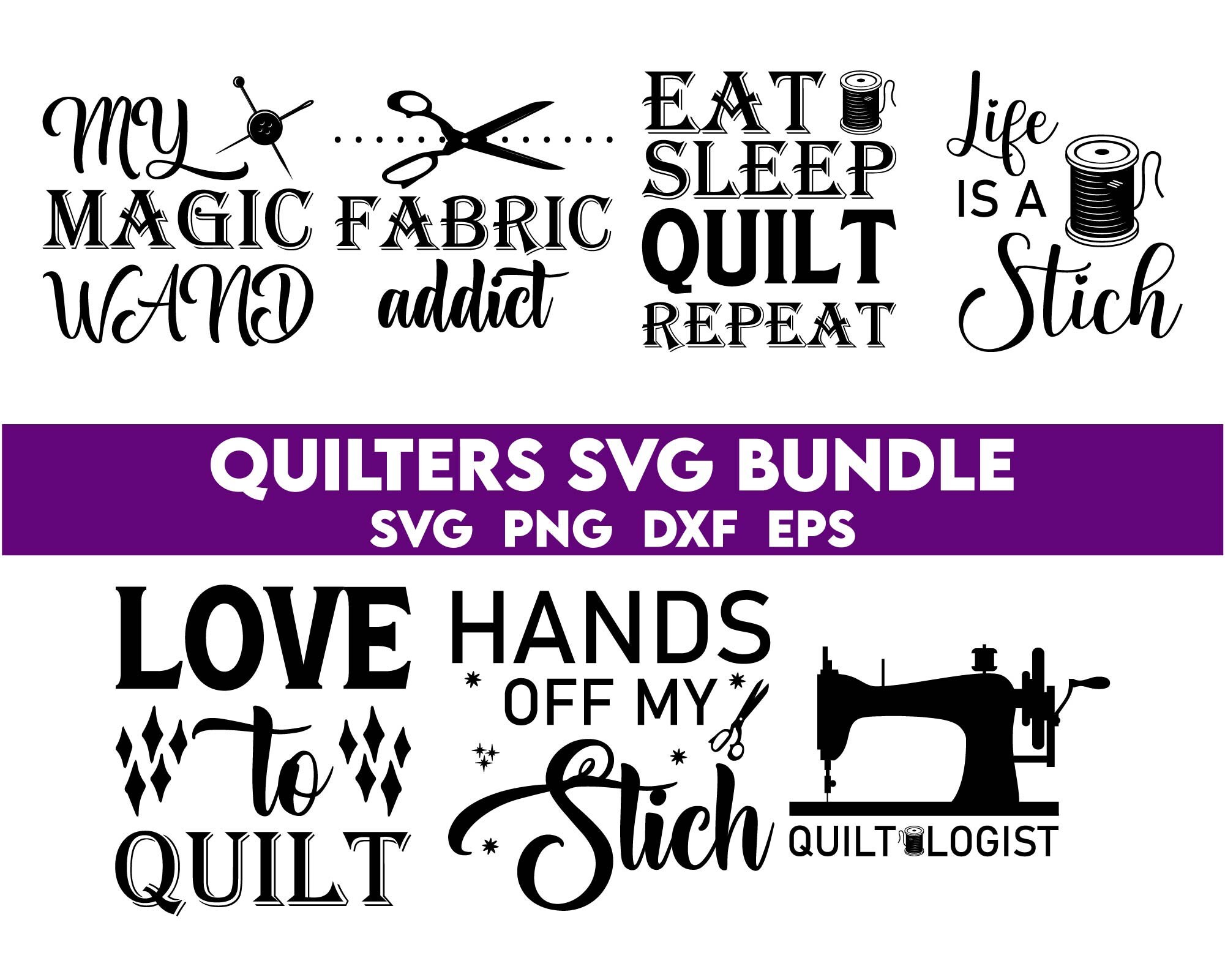 Quilters SVG Bundle Quilting Svg Quilting Shirt Quote Svg - Etsy Canada