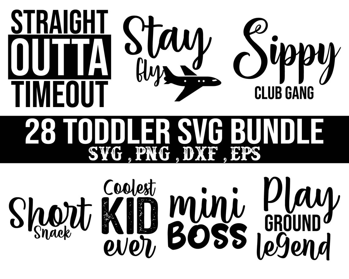 Toddler Svg Bundle, Toddler Shirt Svg, Kids Shirt Svg, Funny Cut File ...