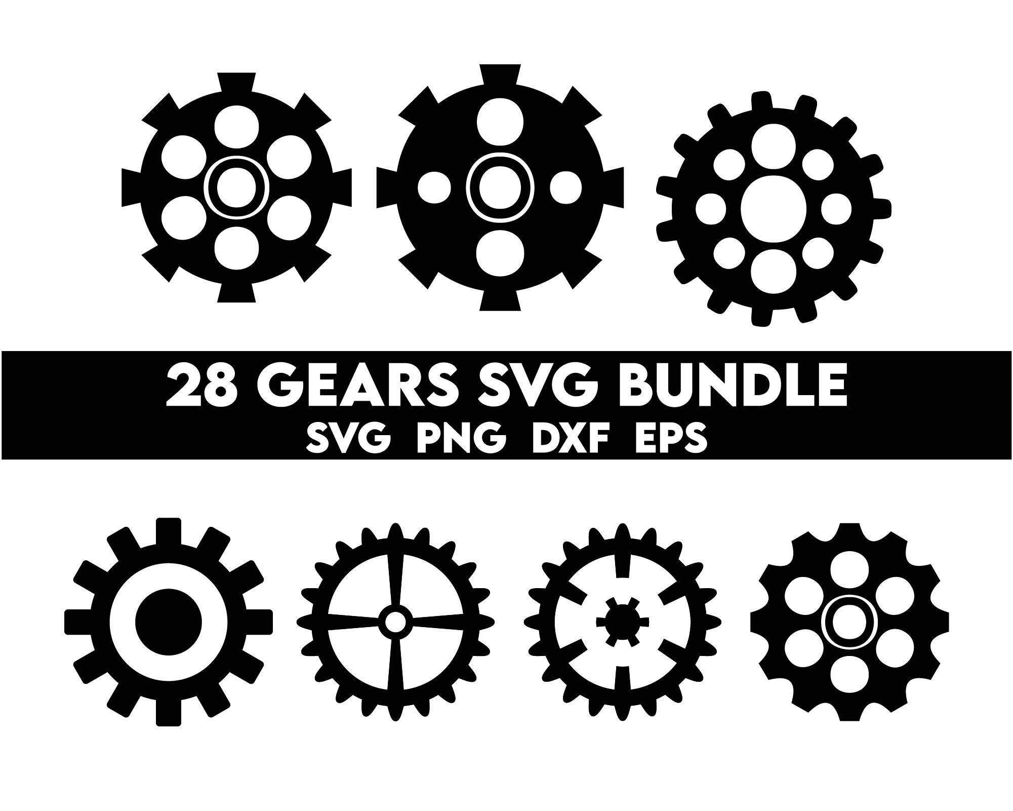 Gears SVG Bundle Metal Gears Svg Steampunk Svg Cog Wheels - Etsy Australia