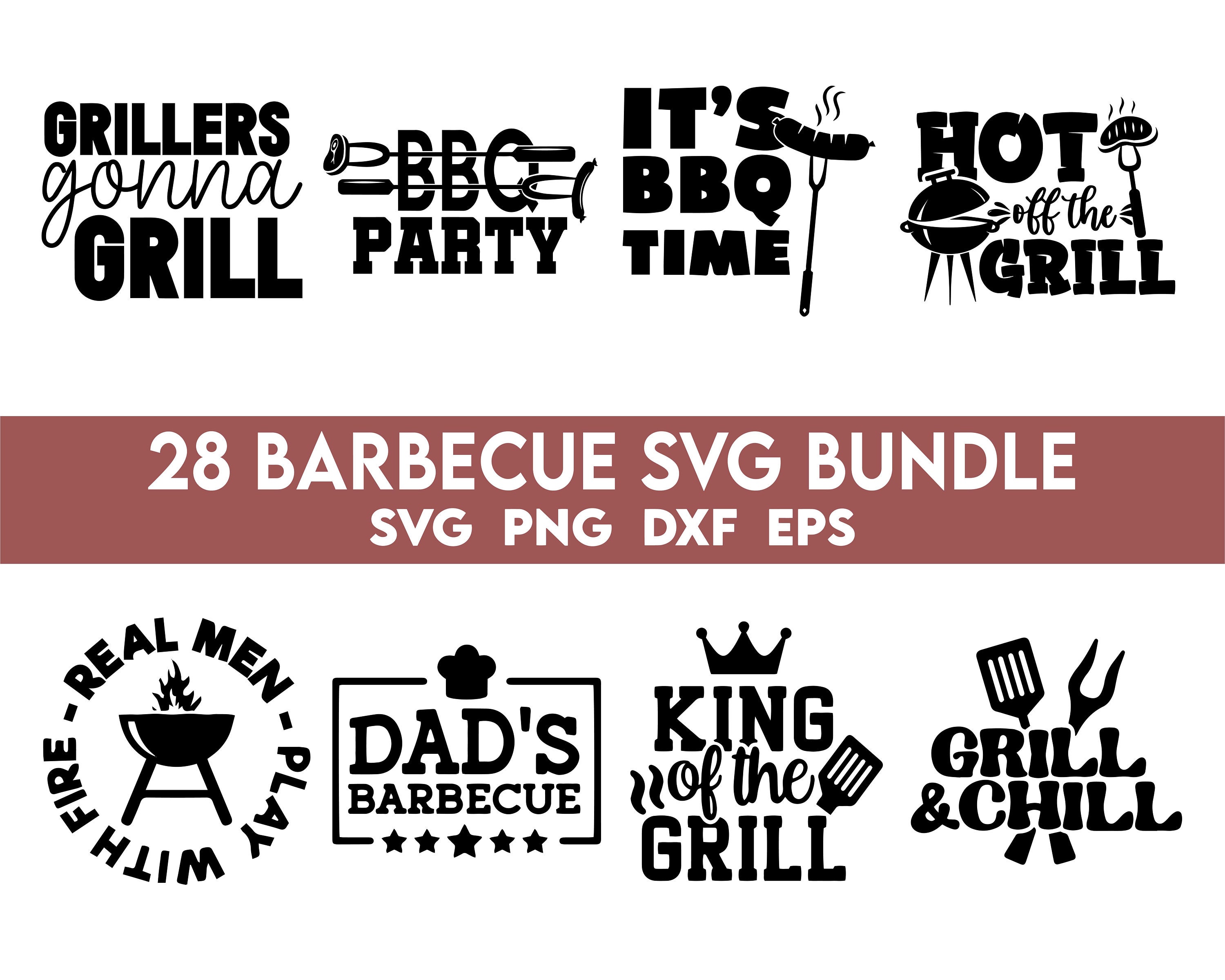 Barbecue SVG Bundle, Funny Barbecue Quotes, BBQ Svg, Dad Svg, Grill ...