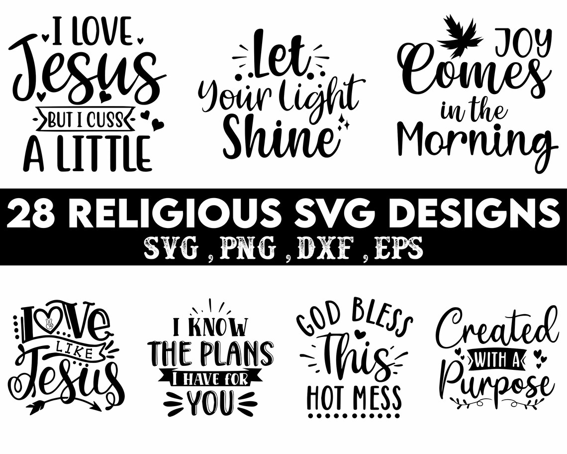 Religious SVG Bundle, Religious SVG, Christian SVG, Jesus Svg, Bible ...