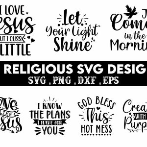 Religious SVG Bundle, Religious SVG, Christian SVG, Jesus Svg, Bible ...