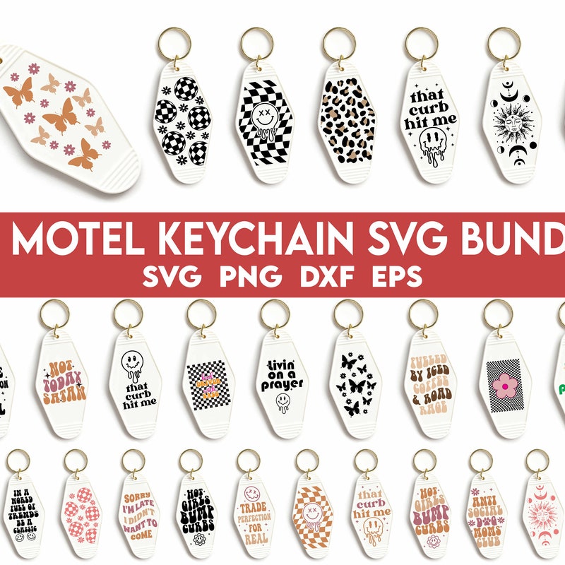 Keychain Svg - Etsy