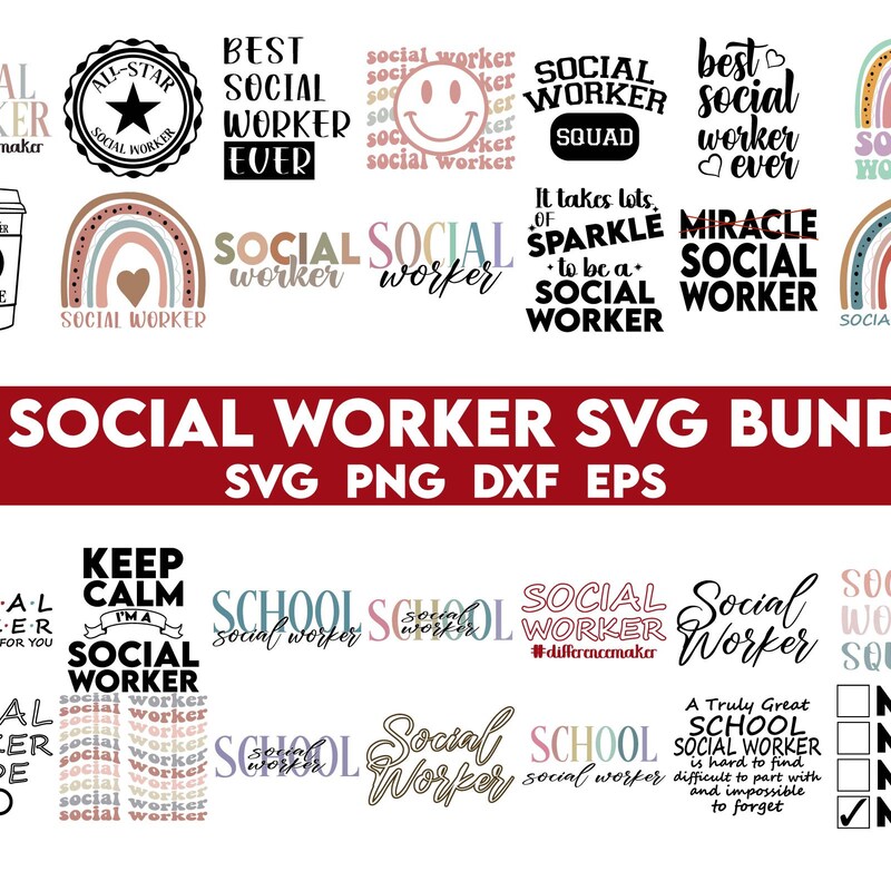 Social Worker Svg - Etsy