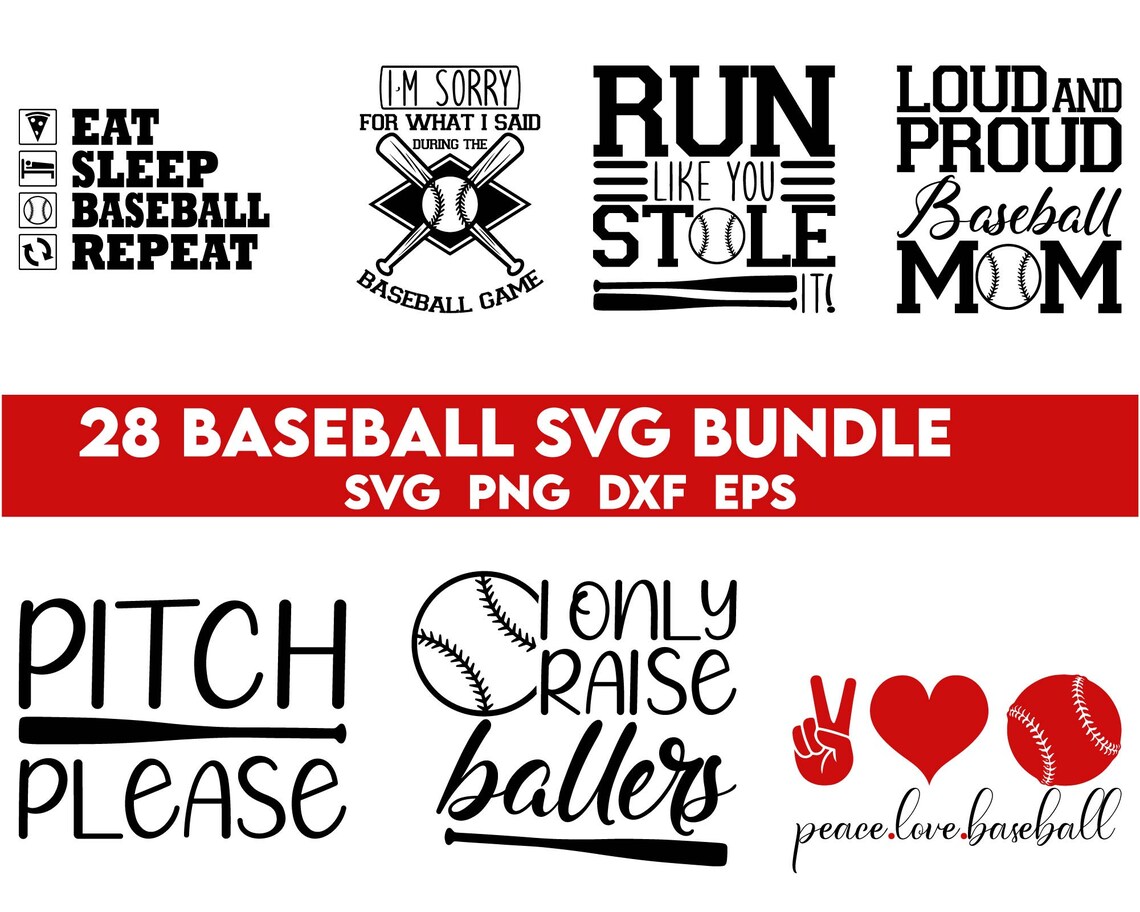 Baseball Svg Bundle, Baseball Team Template Svg, Baseball Team Shirts ...