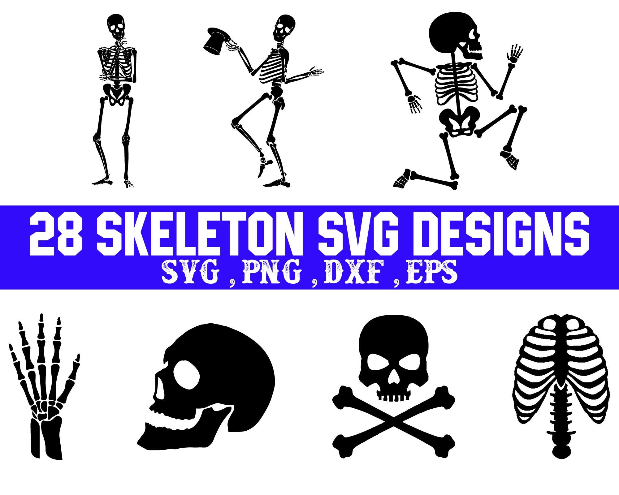 Skeleton Svg, Dancing Skeleton Svg, Skeleton Hands Svg, Skeleton Png ...