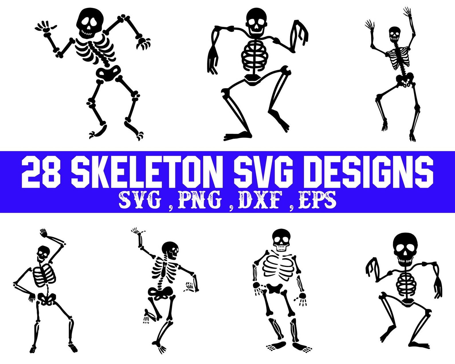 Skeleton Svg, Dancing Skeleton Svg, Skeleton Hands Svg, Skeleton Png ...