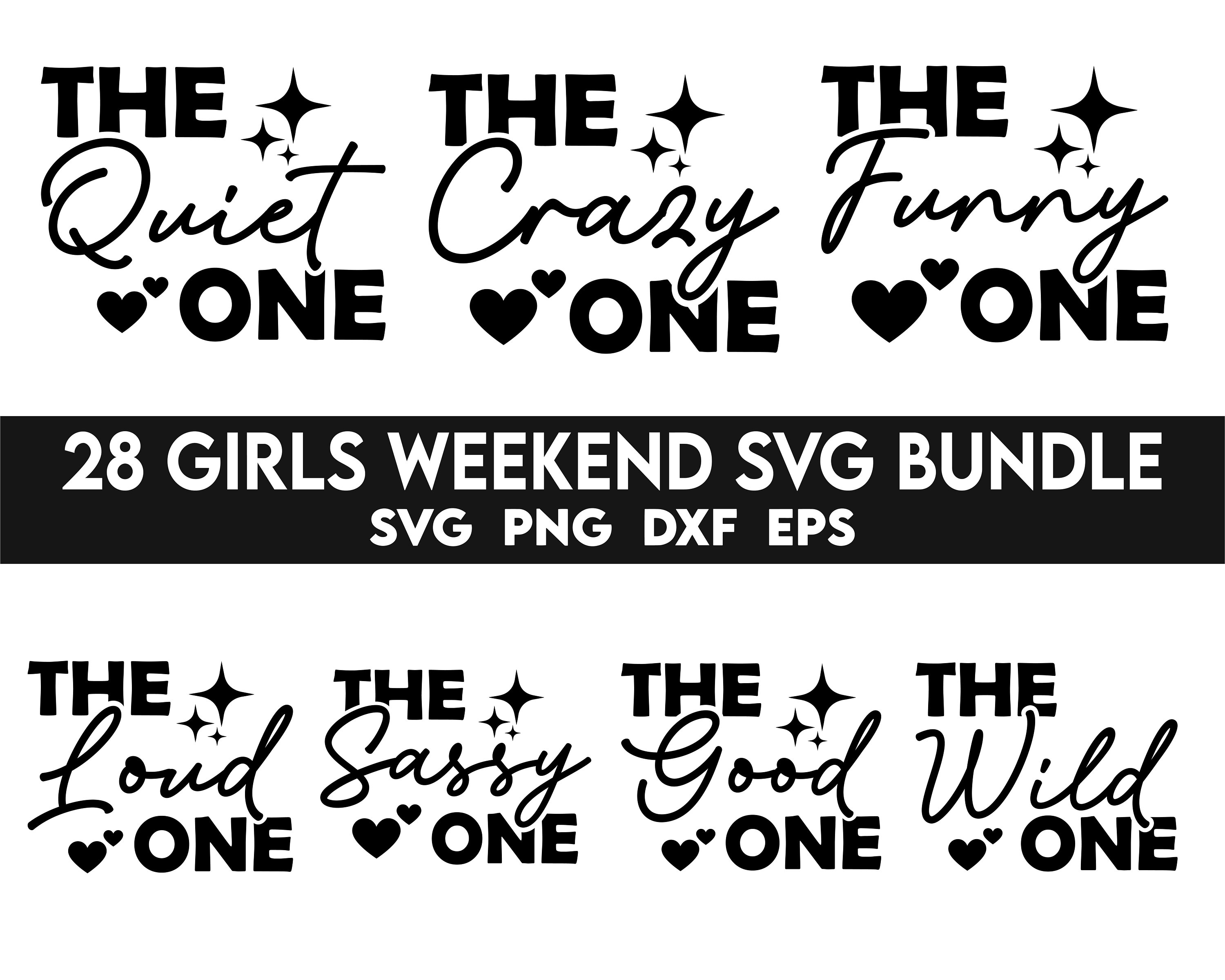 Girls Weekend Svg Bundle, Weekend Quotes Svg, Girls Weekend Svg, Best ...