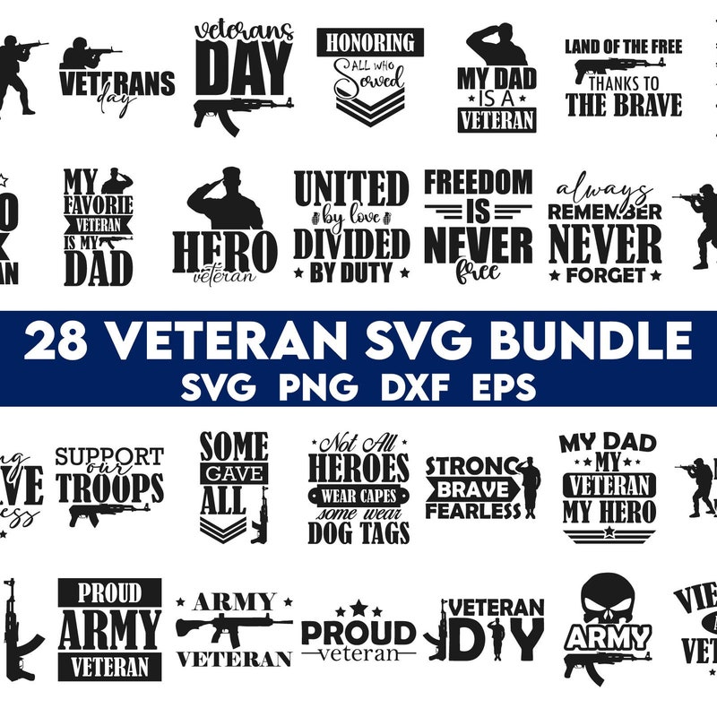 Veteran Svg - Etsy