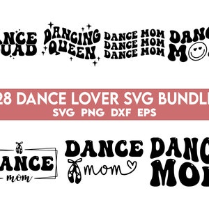Dance Lover Svg Bundle, Dance Team Svg, Dance Quotes Svg, Retro Dance ...