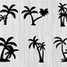 Palm Tree SVG Bundle Palm Trees Designs Palm Beech Svg Palm - Etsy