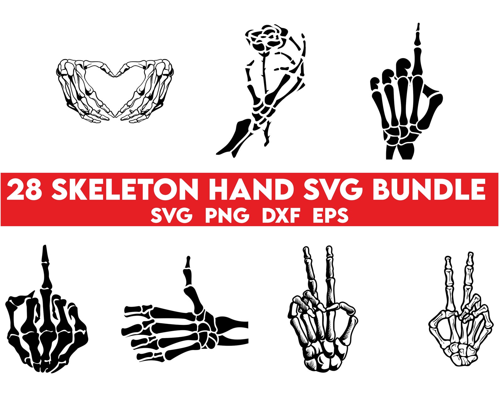 Skeleton Hands Svg Bundle, Skeleton Hands Svg, Skeleton Png, Skeleton ...