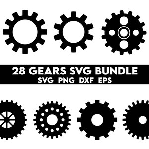Gears SVG Bundle, Metal Gears Svg, Steampunk Svg, Cog Wheels Svg, Gears ...