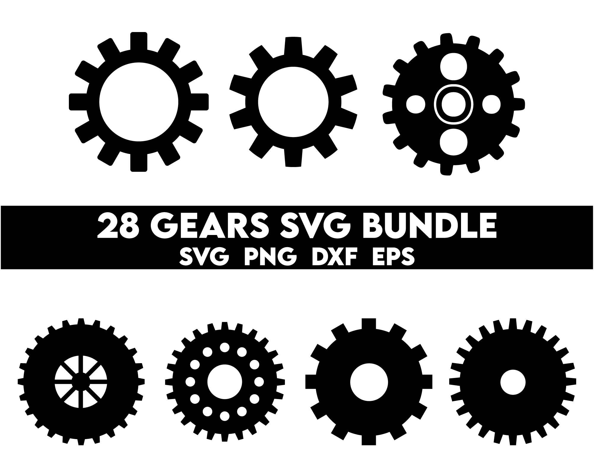Gears SVG Bundle Metal Gears Svg Steampunk Svg Cog Wheels - Etsy Singapore