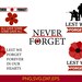 Lest We Forget Svg Bundle, Remembrance Day Svg, Poppy Svg, Lest We ...