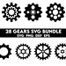 Gears SVG Bundle, Metal Gears Svg, Steampunk Svg, Cog Wheels Svg, Gears ...