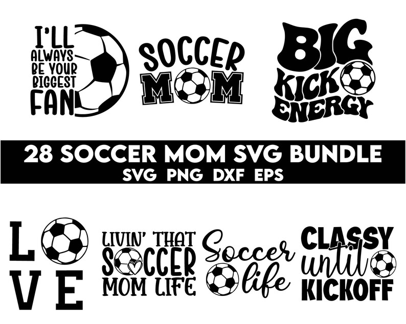 Soccer Mom Svg Bundle Soccer Shirt Svg Soccer Life Svg - Etsy