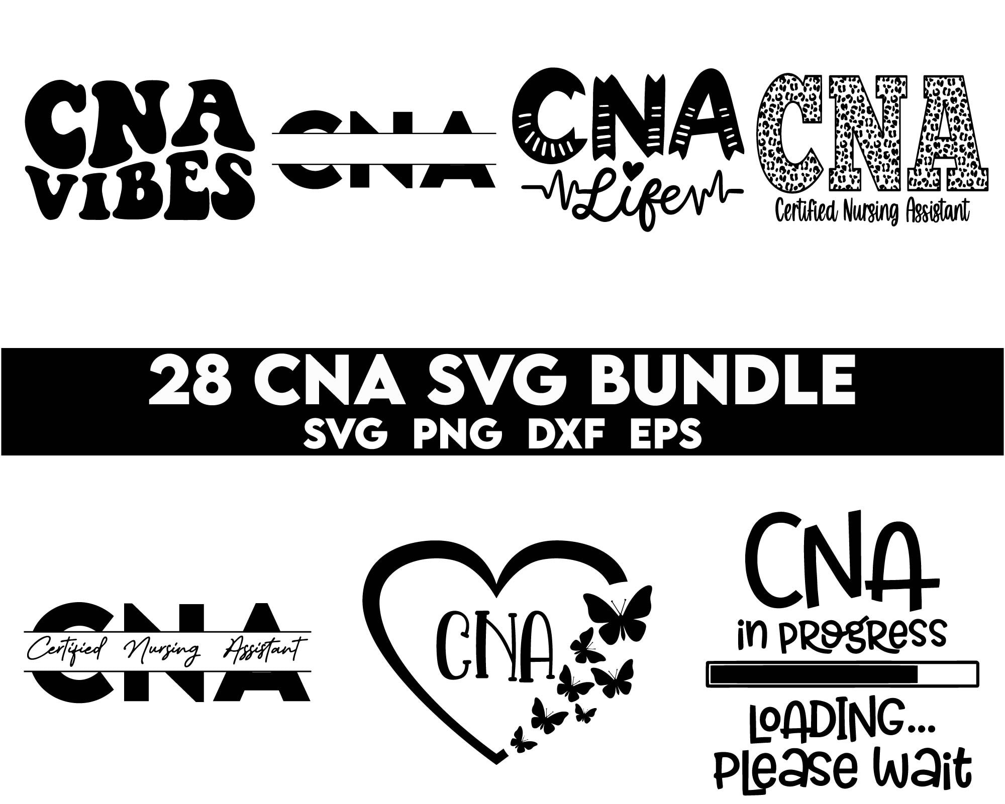 Buy Cna Svg Bundle Nurse Svg Nursing Svg Nurse Life Svg Online in India ...