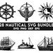 Nautical SVG Bundle, Nautical PNG Bundle, Nautical Clipart, Nautical ...