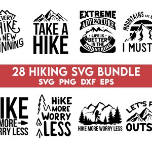 Hiking Svg Bundle, Take a Hike Svg, Outdoors Svg, Hiker Svg Png ...