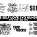 Self Love SVG Bundle, Inspirational Svg Bundle, Motivational Svg, Love ...