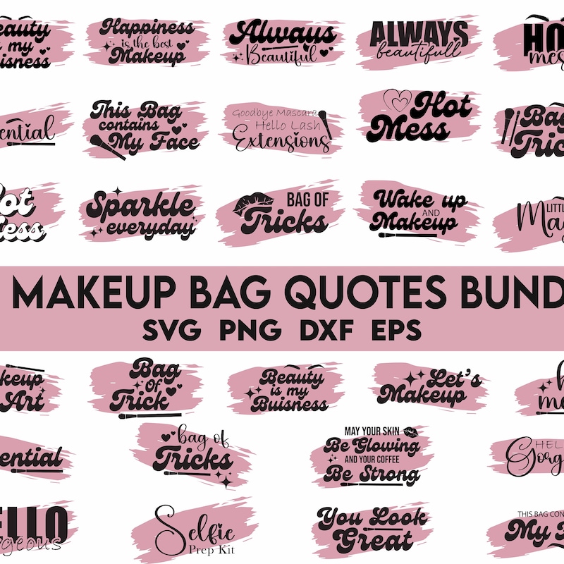 Makeup Bags With Sayings - Etsy