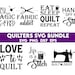 Quilters SVG Bundle, Quilting Svg, Quilting Shirt Quote Svg, Funny ...
