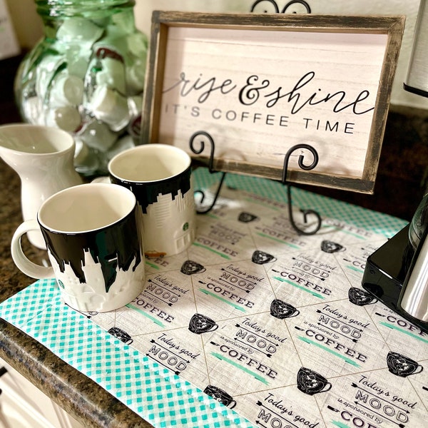 Coffee Mat - Etsy