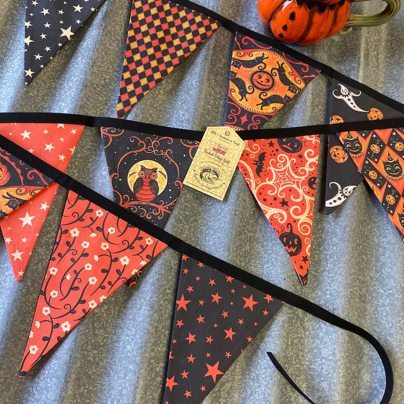 Halloween Bunting - Etsy