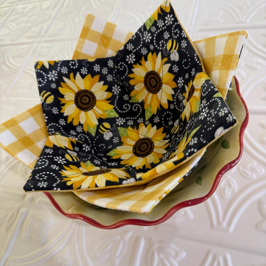 Bowl Cozy Set - Etsy