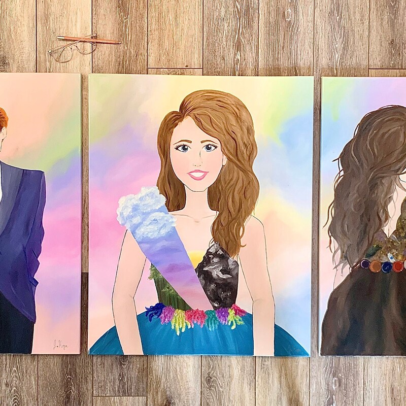 Painting Triptych - Etsy