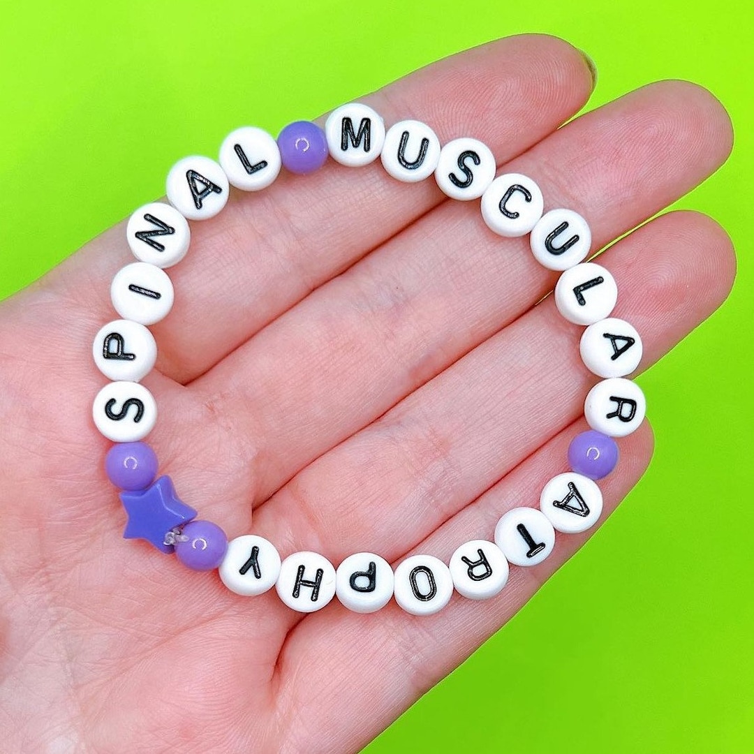Spinal Muscular Atrophy Bracelet Genetic Disease Awareness Bracelets - Etsy