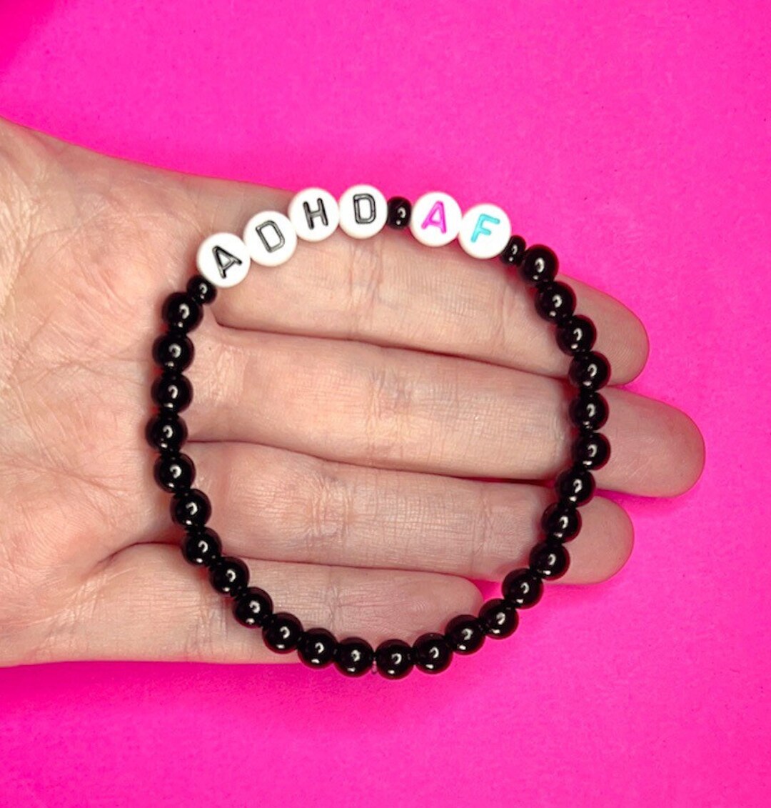 ADHD AF Bracelet Embrace Neurodiversity - Etsy