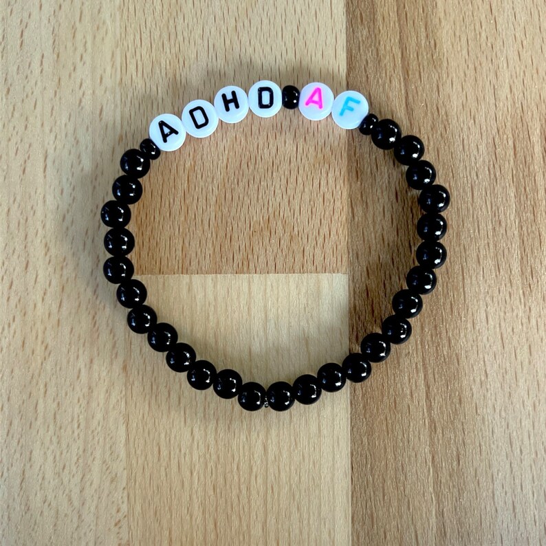 ADHD AF Bracelet Embrace Neurodiversity - Etsy