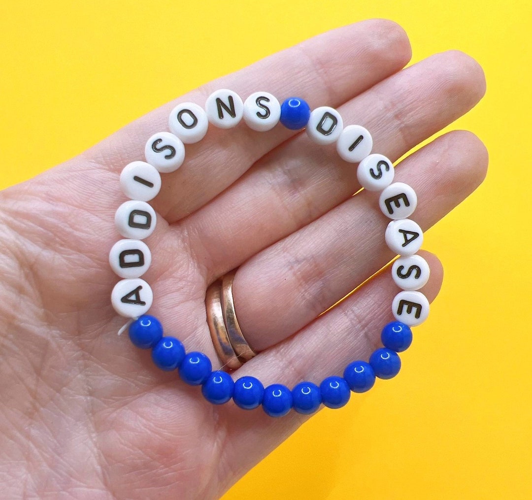 Addisons Disease Bracelet Rare Disease Bracelet Chronic Disease ...